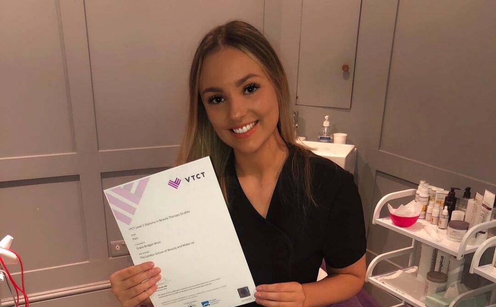 Beauty Student Interview - Grace Wren - London School of Beauty and Make-up